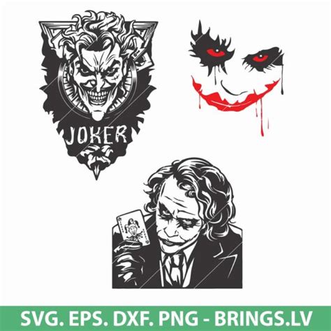 Joker Svg Joker Svg Files For Cricut The Joker Svg Joker Vector Joker