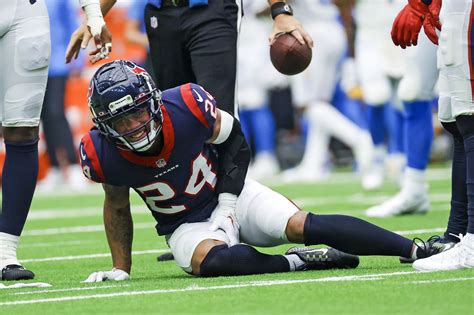 Texans News Derek Stingley Jr Sits Out Thursdays Practice Battle