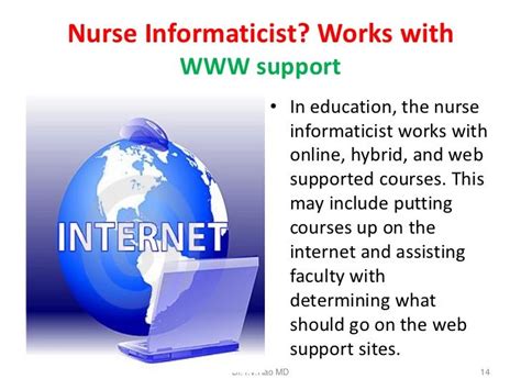 Nursing Informatics Nurse Internet Course Faculties