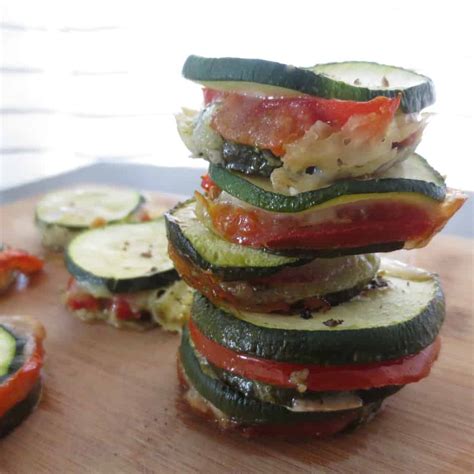 Baked Zucchini Caprese Stacks Frugal Nutrition
