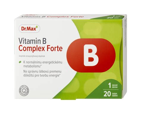 Dr Max Vitamin B Complex Forte 1×20 Tbl B Komplex