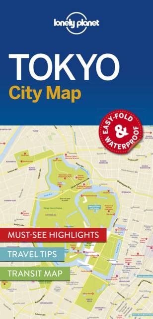 Lonely Planet Tokyo City Map 1 Standaard Boekhandel