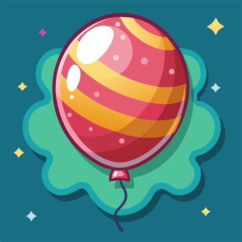 Balloon Clip Art Vector Illustration Design Premium Ai Generated Vector