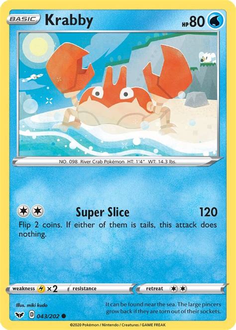 Krabby Sword And Shield 43 Bulbapedia The Community Driven Pokémon