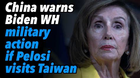 Shared Post China Warns Biden Wh Military Action On The Table If