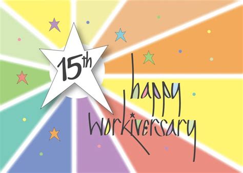 Work Anniversary Happy Second Workiversary Card Work Anniversary Hot