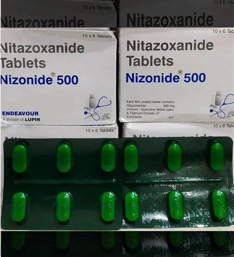 Nitazoxanide 500mg Tablet At ₹ 131 Strip In Nagpur Id 2855673569455