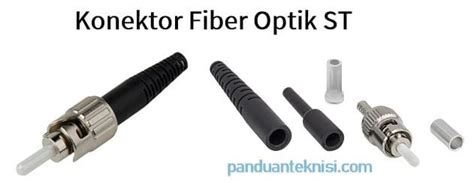 Konektor Fiber Optik Teknisi Awam