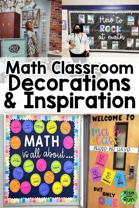 Math Decorations Ideas
