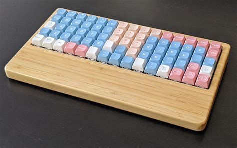 I Built A Cute Xd75 With Num Pad For A Friend Rergomechkeyboards