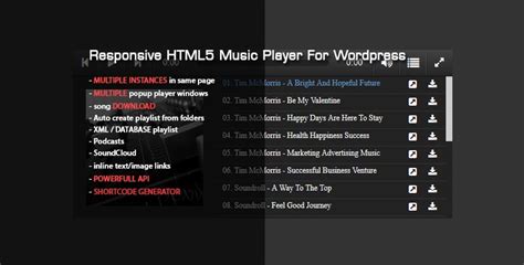 10 brilliant audio player wordpress plugins for wp themes