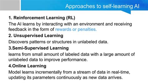 Self Learning Ai Model Machine Learning Pptx
