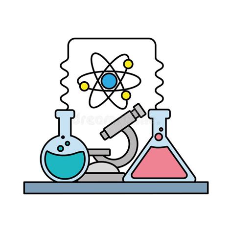 Science Laboratory Tools Stock Vector Illustration Of Vector 142699137