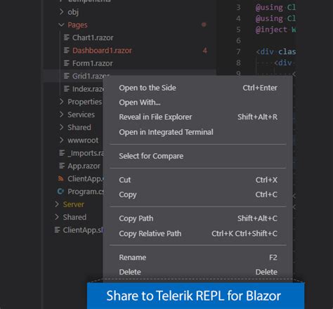 Blazor Repl Write Compile Execute And Share Blazor Code Telerik