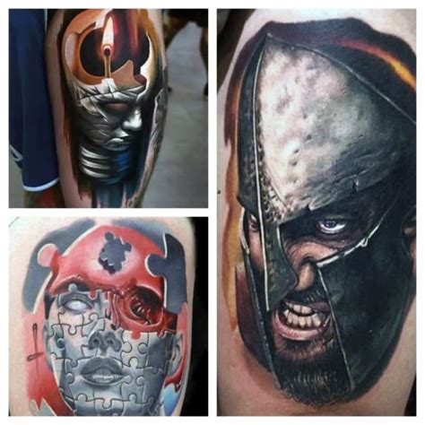Tatuagem Na COXA MASCULINA 80 Tattoos Iradas Para 2021