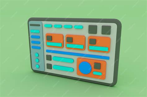 Premium Photo Minimal 3d Illustration Web Ui Or Ux Design Web Page