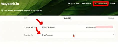 Cara Transfer Duit Maybank Ke Bank Lain Maybank2u