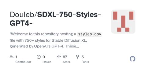 Sdxl Styles Gpt Styles Csv At Main Douleb Sdxl Styles Gpt