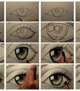 Draw Drawing Art Pencil Eye Clock Image On Favim Com