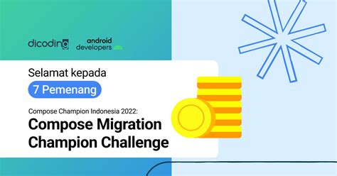 Selamat Kepada Pemenang Compose Migration Champion Challenge 2022