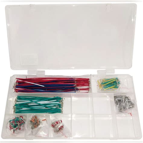 Breadboard Jumper Wires Kit 350 Pcs Makers Electronics