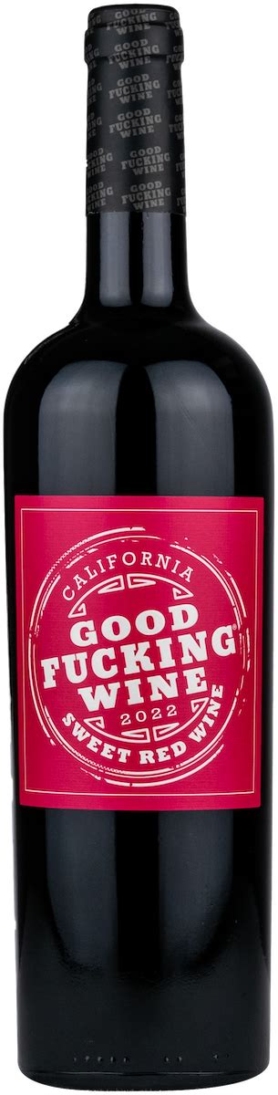 Good Fucking Sweet Red Ml Bremers Wine And Liquor