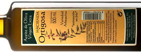 Información Obligatoria En El Etiquetado Del Aceite De Oliva Blog