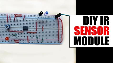 How To Make Ir Sensor Module Youtube