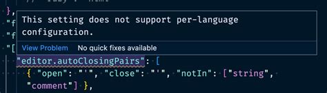 Allow Language Specific Settings To Be Modified In Settingsjson