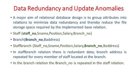 dbms unit 4 relational database design ppt