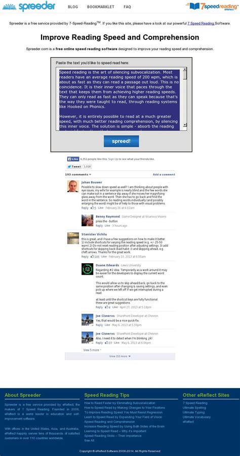 Free Online Speed Reading Software