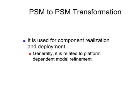 6 Architetture Software Model Transformation Pdf
