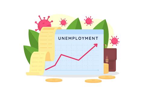 Increasing Unemployment Chart Graphic By Theimg · Creative Fabrica