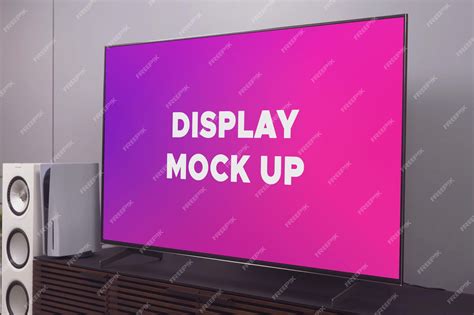 Premium Psd Display Mockup Screen Mockup Monitor Mockup Setup Mockup Gaming Setup