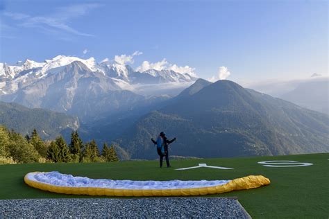 산 패러글라이딩 몽블랑 대산괴 알프스 Pixabay의 무료 사진