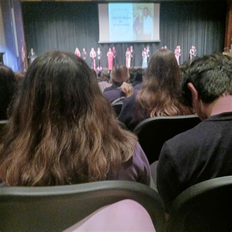 That Moment When School Holds An Assembly And Requires The Entire