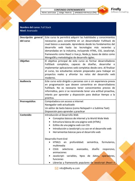 temario cursos full stack pdf red mundial internet y web