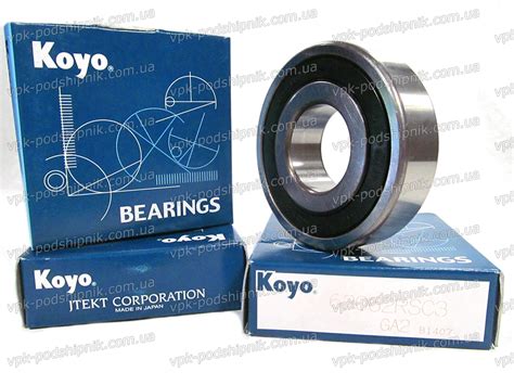 Подшипник 6306 2RS C3 KOYO Купить Цена 367 в Украине