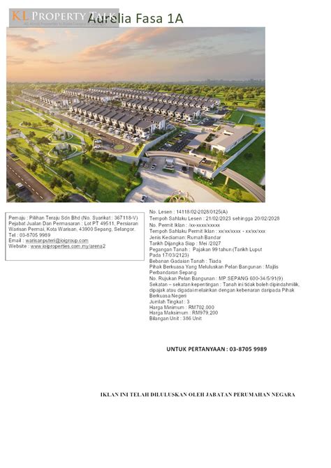 Aurelia Kl Property Talk