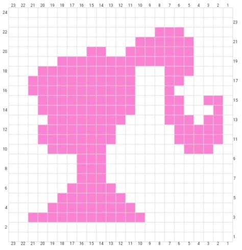 Barbie Plastic Canvas Patterns Pixel Crochet Blanket Plastic Canvas Crafts