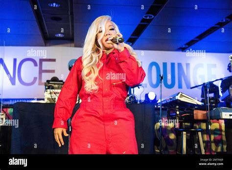 Tameka Tiny Harris Of Xscape Seen At The Essence Festival At The Mercedes Benz Superdome