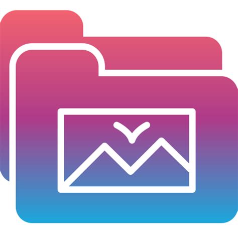 Folder Generic Flat Gradient Icon