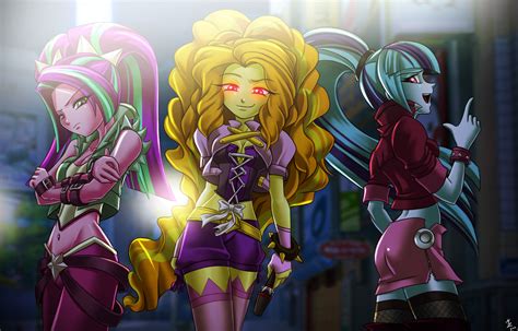 переработанная версия этого арта Mlp Adagio Dazzle Адажио