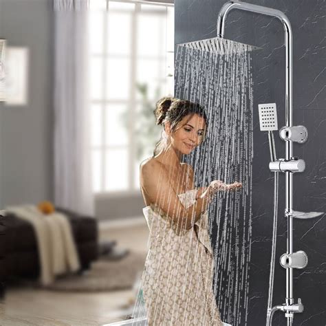 Jual Shower Kamar Mandi Shower Tiang Set Dingin Wall Mounted Set Shower