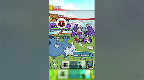 Wingronox Vs Zonysus Dynamon Battle In Dynamons World Shots Youtube