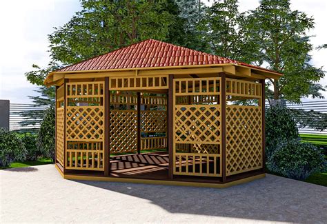 Купить беседку из дерева - Ваша беседка