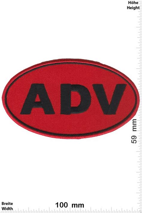 ADV - Patch - Back Patches - Patch Keychains Stickers - giga-patch.com ...
