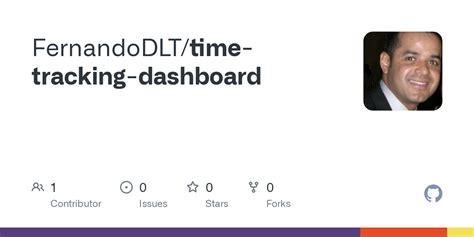 Github Fernandodlttime Tracking Dashboard