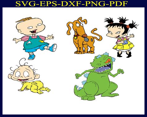 Rugrats Svg Bundle Trending Svg Rugrats Svg Tommy Svg Angelica Svg
