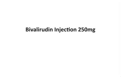 Livealth Lyophilized Powder Bivalirudin Injection 250 Mg For